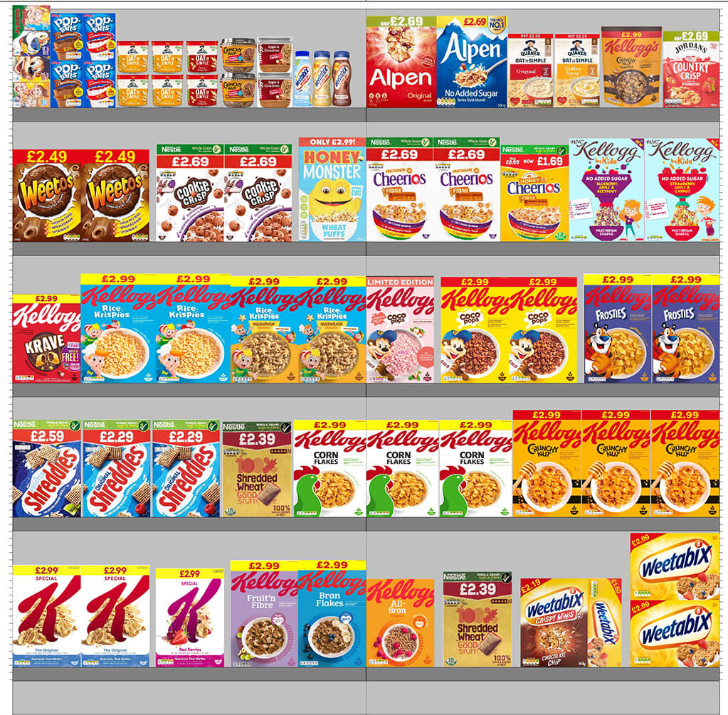 Boxed Cereal in Main Aisle | Kellogg's